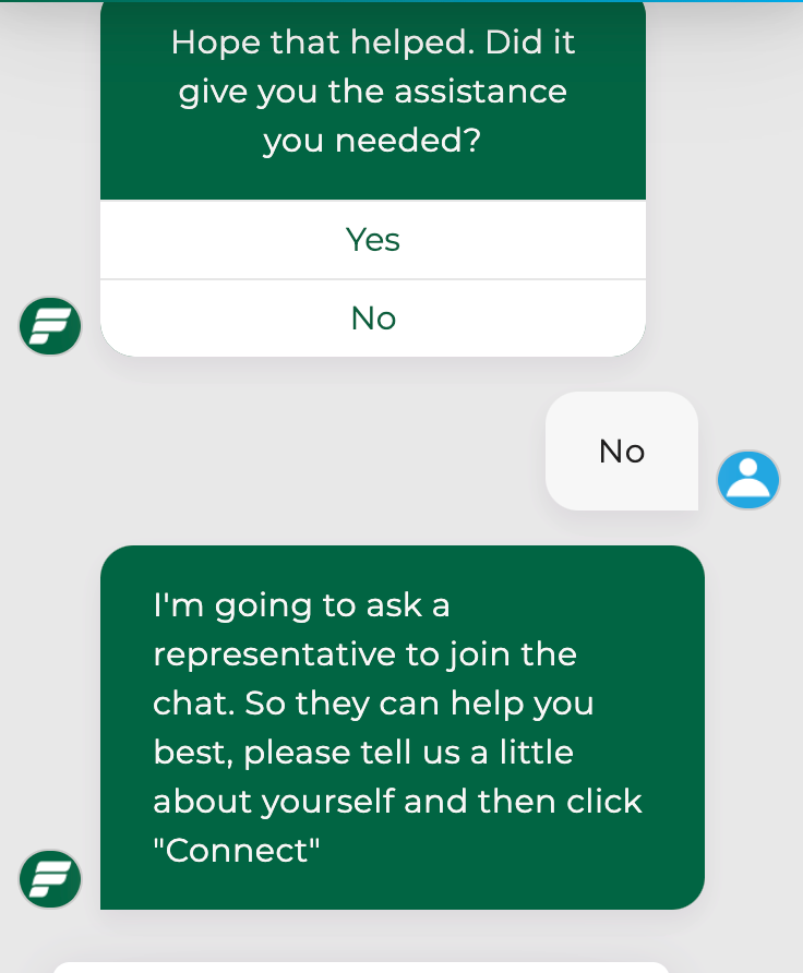 Frontier drops customer service calling, but does its online chat work ...