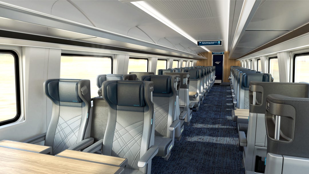 Amtrak unveils new train cars with plenty for customers to love - The ...