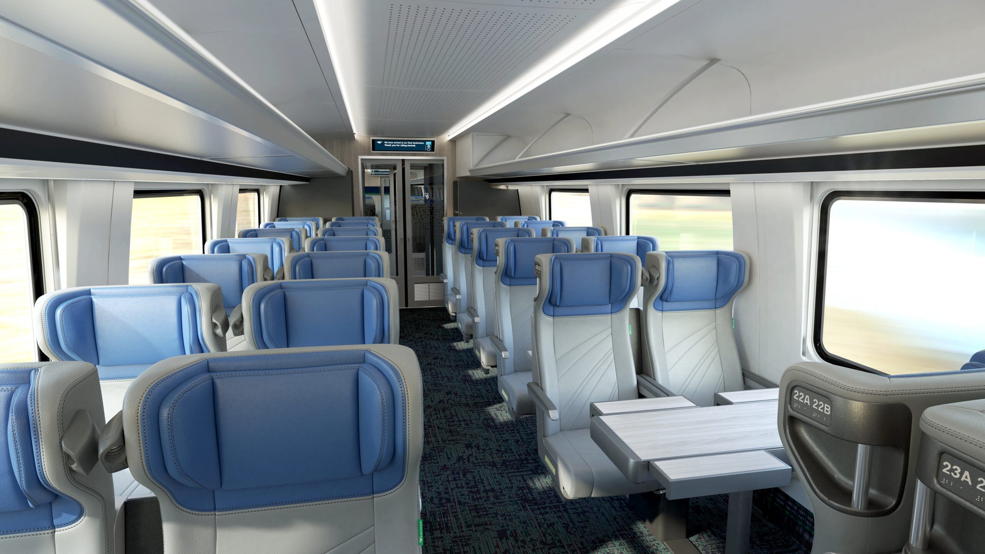 Amtrak unveils new train cars with plenty for customers to love - The ...