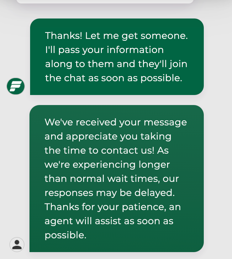 Frontier drops customer service calling, but does its online chat work ...