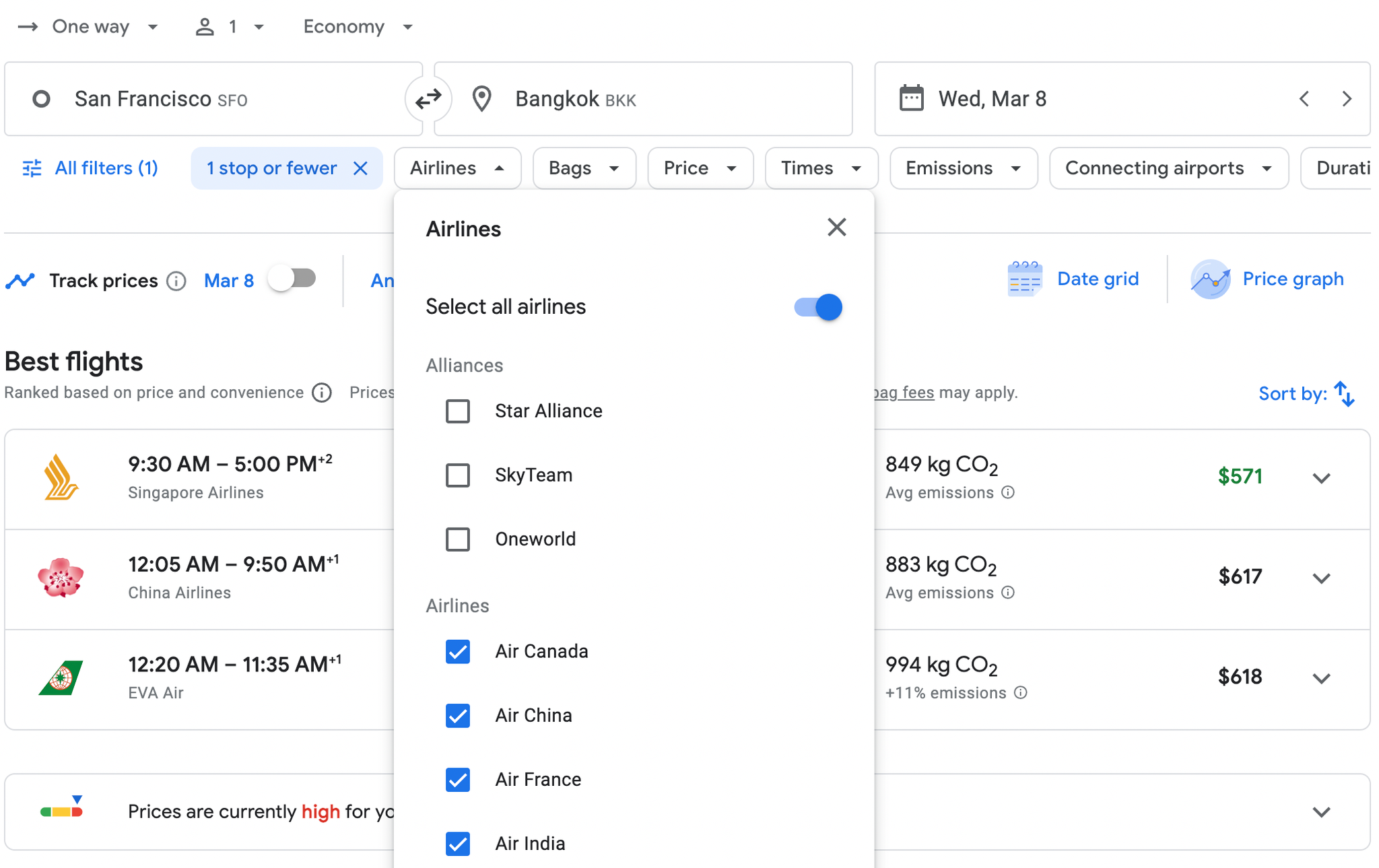 What you need to know about using Google Flights for award flight ...