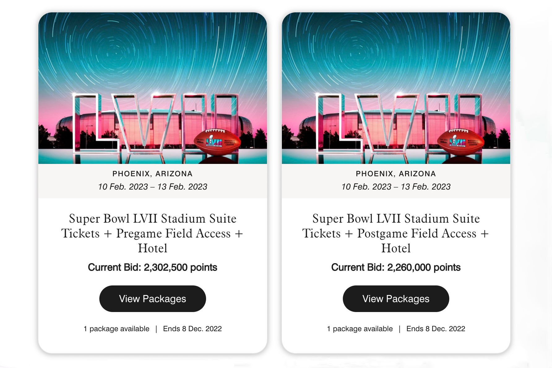 Here's how many Marriott Bonvoy points it will cost you to score Super ...