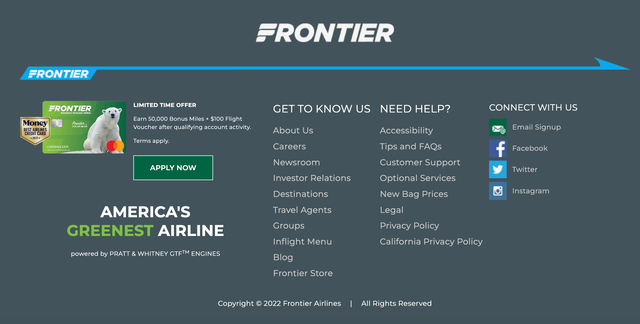 Frontier drops customer service calling, but does its online chat work ...