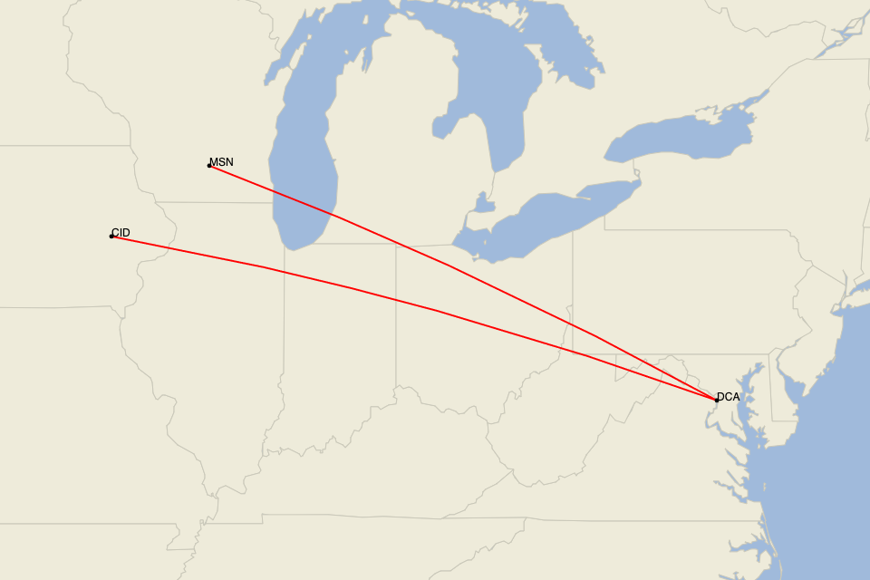American adds 2 new routes from its Washington hub - The Points Guy