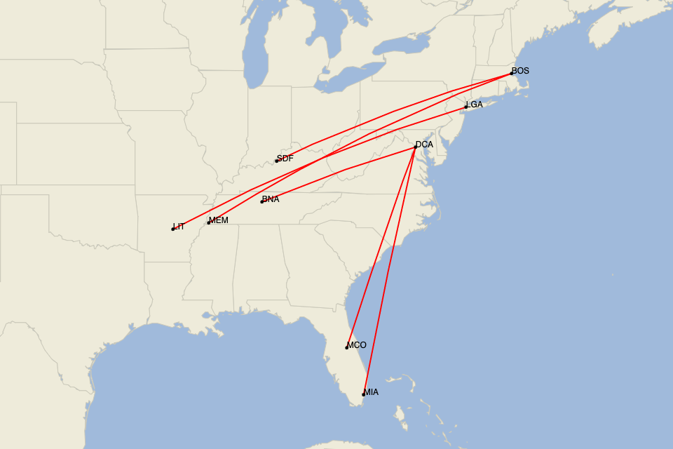 Delta adds 6 new routes that go head-to-head against American - The ...