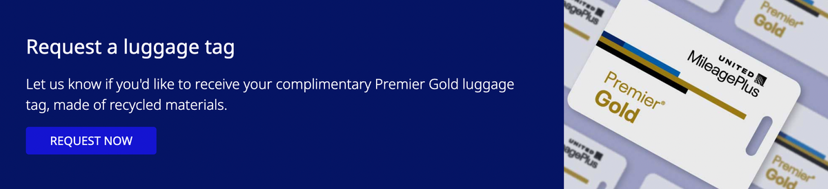 How United Premier members can request a complimentary luggage tag ...
