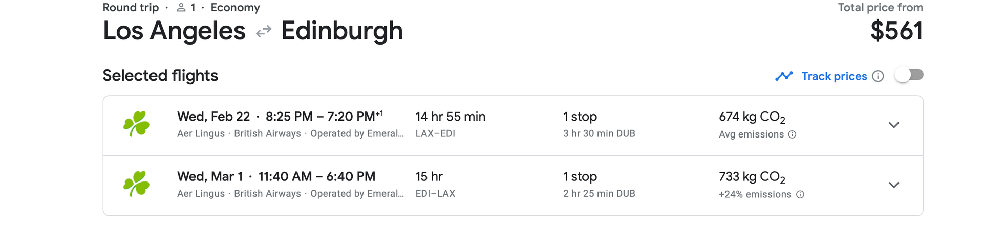 Flights to Edinburgh, Scotland, from the US under $500 - The Points Guy