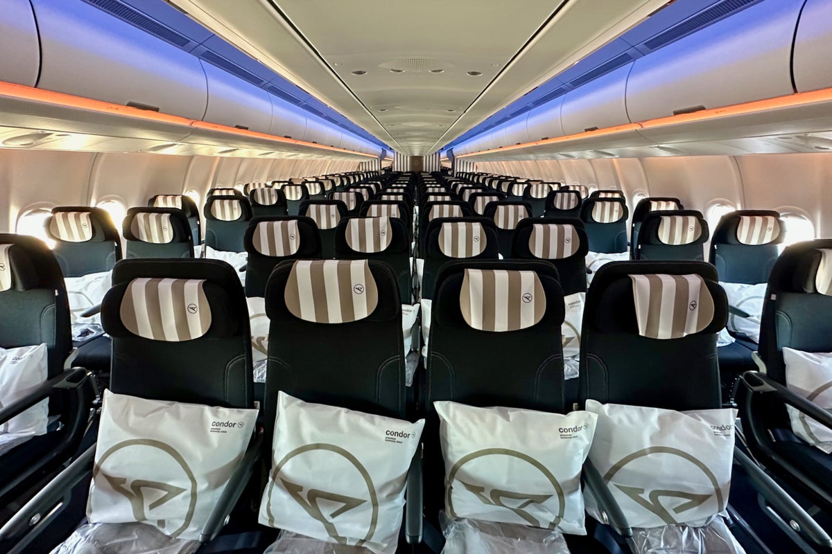 Inside Condor’s new premium economy, coach cabins, with one-way fares ...