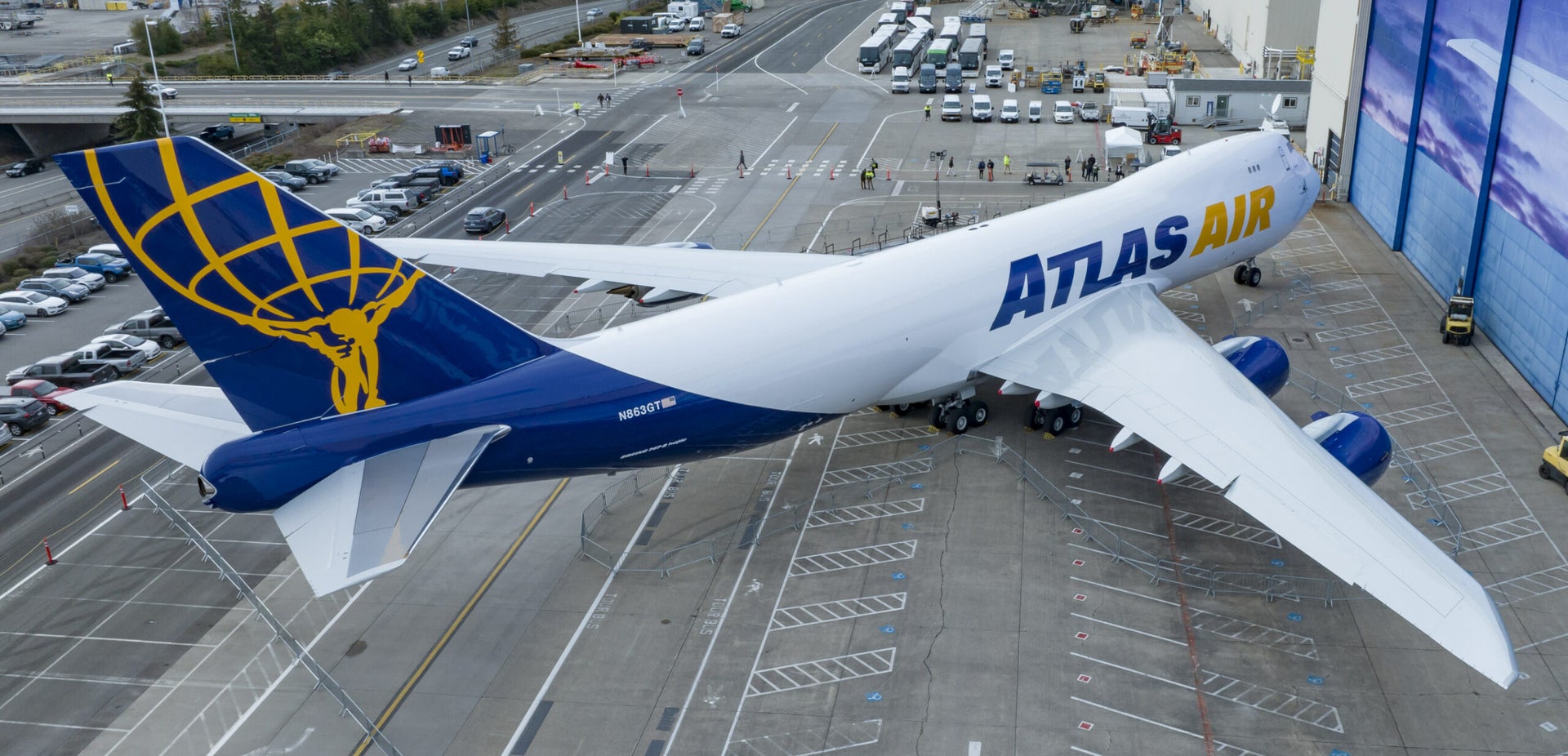 Behind the scenes at Boeing's 747 farewell party - The Points Guy