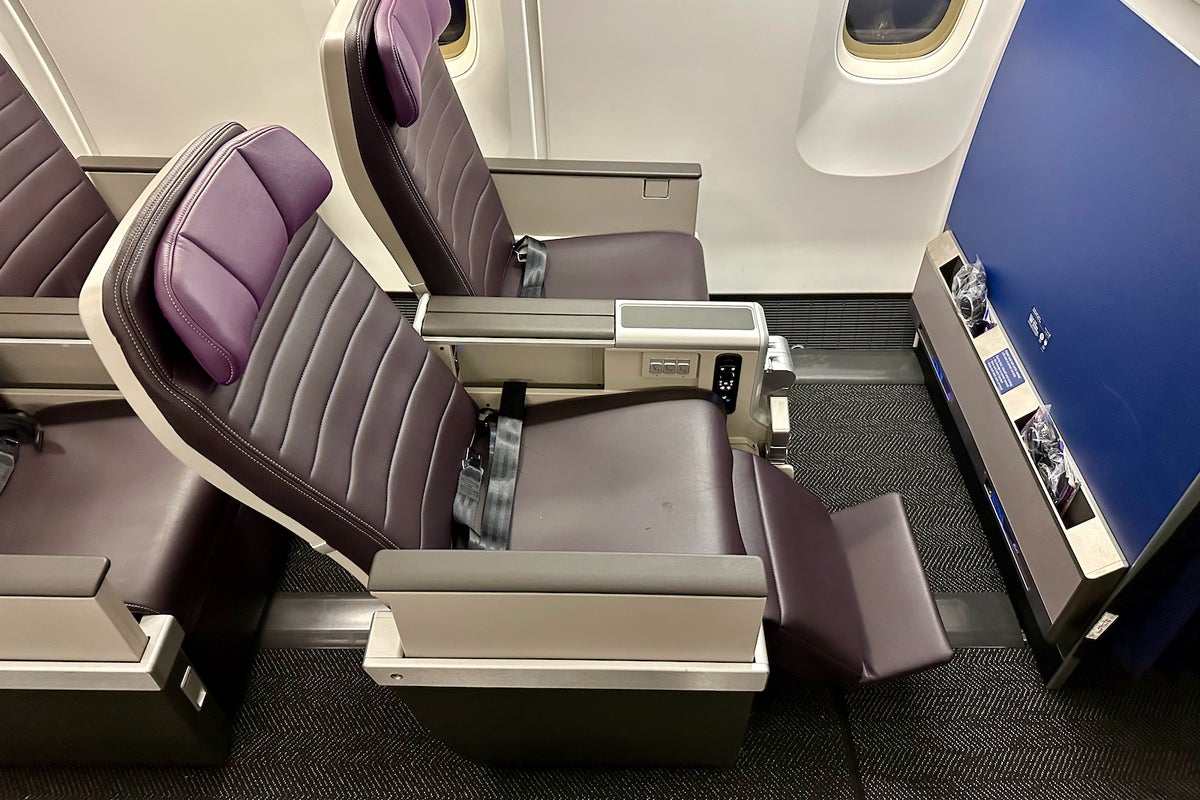1st look: United's new Boeing 767-300 configuration with Premium Plus recliners - The Points Guy