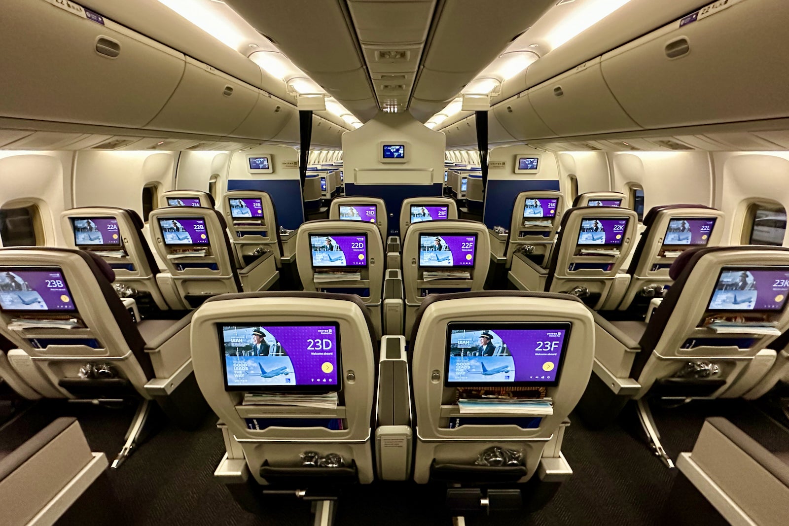 1st Look United s New Boeing 767 300 Configuration With Premium Plus