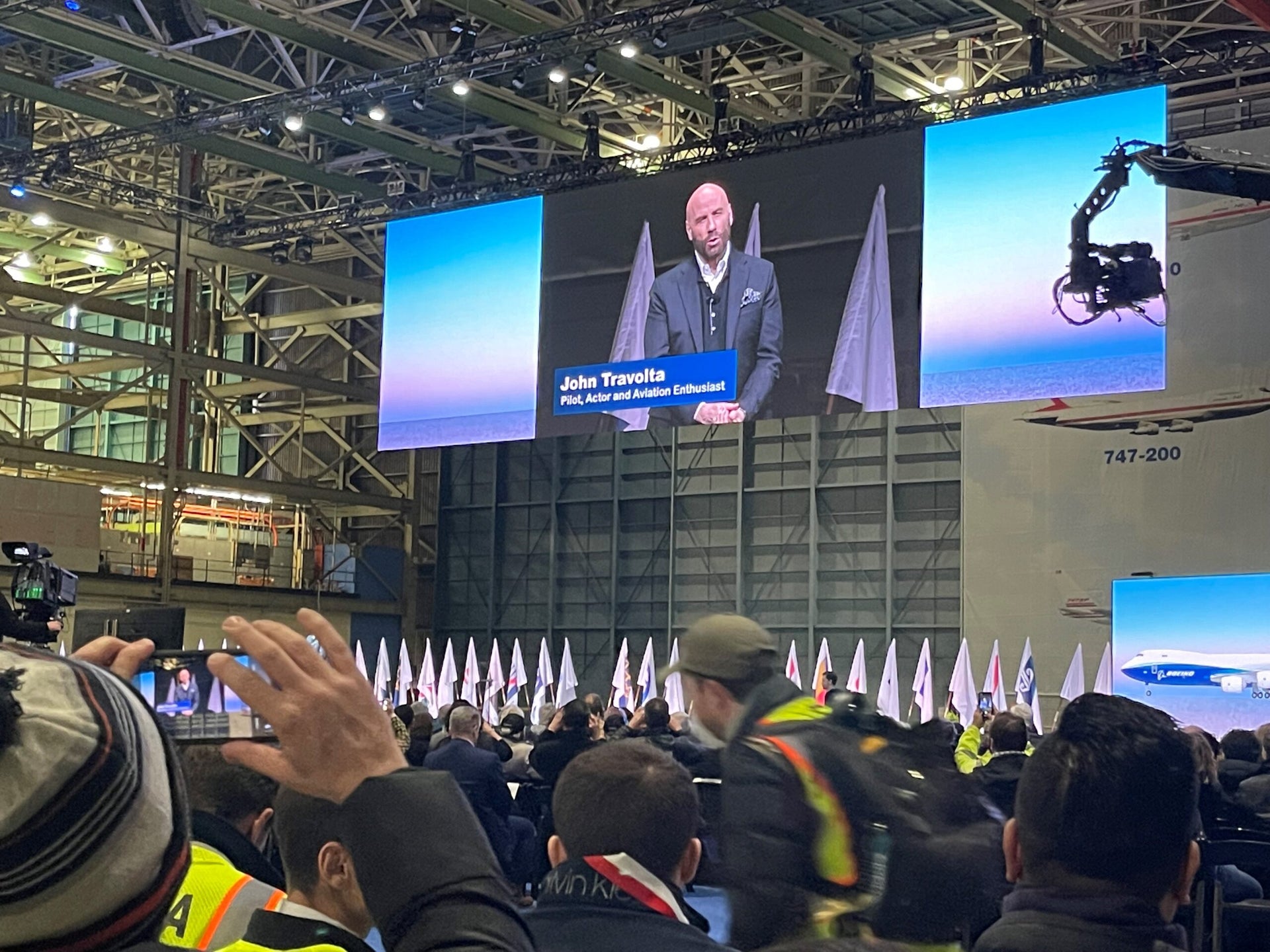Behind the scenes at Boeing's 747 farewell party - The Points Guy