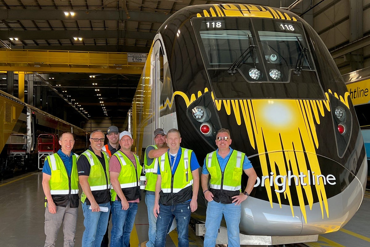 High-speed rail in Florida: Brightline shows off new 130-mph speed test ...