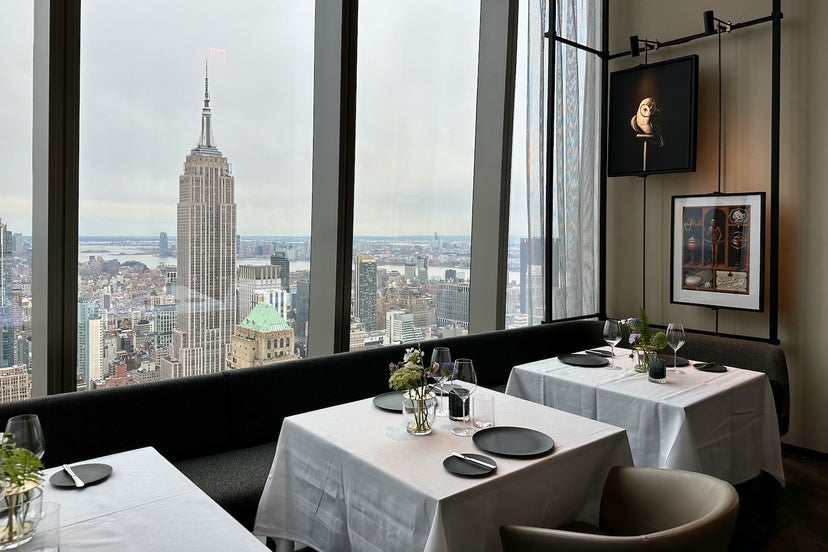 What it's like having dinner at the new American Express Centurion New ...