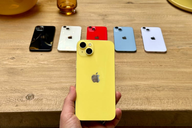 1st look: Hands-on with the new yellow iPhone 14, 14 Plus - The Points Guy