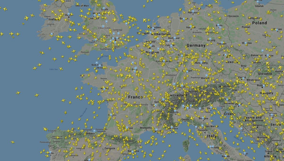 How are planes tracked when they fly around the world? - The Points Guy