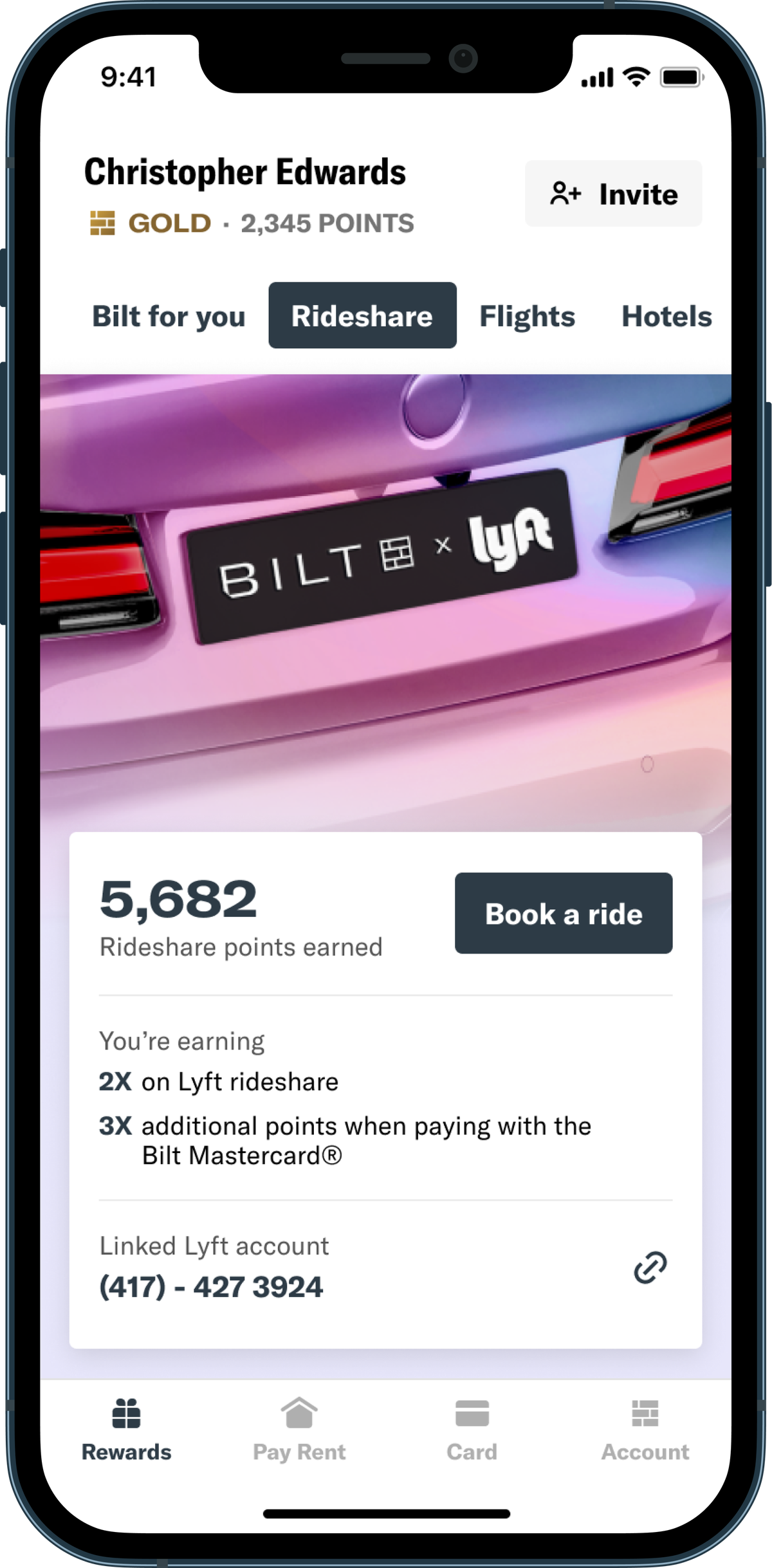Bilt Rewards and Lyft form partnership with bonus points - The Points Guy