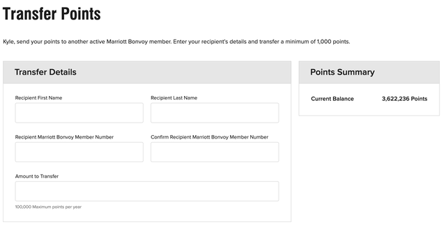 Transfer Marriott points between accounts online — here's how - The ...