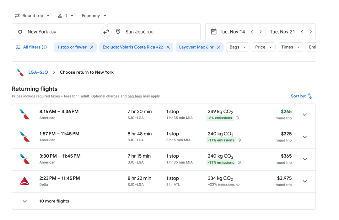 Book round-trip flights to Costa Rica starting at $265 - The Points Guy