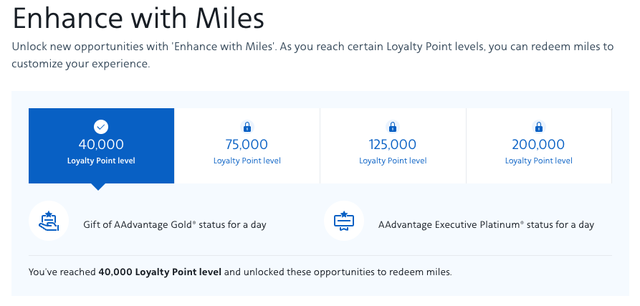 Status for a day? American introduces exciting new redemption choices ...