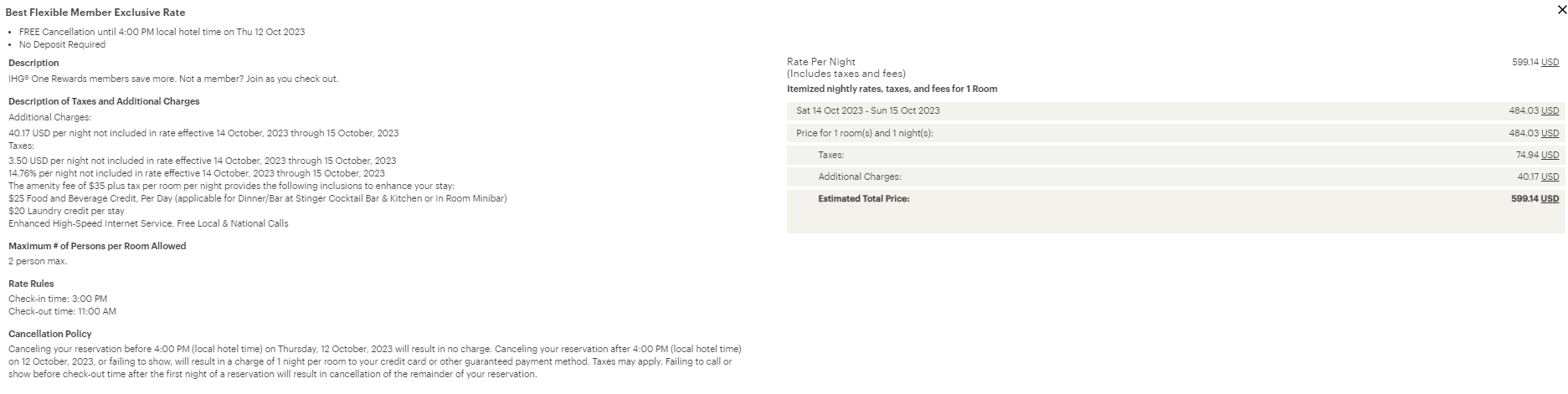 IHG amenity fees: How to see and avoid these resort fees - The Points Guy