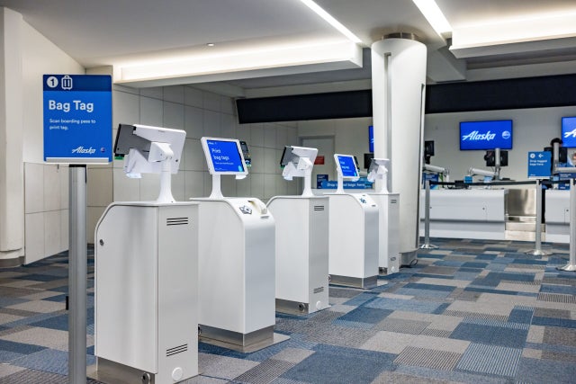 Kiosks are out as Alaska Airlines streamlines the airport check-in ...