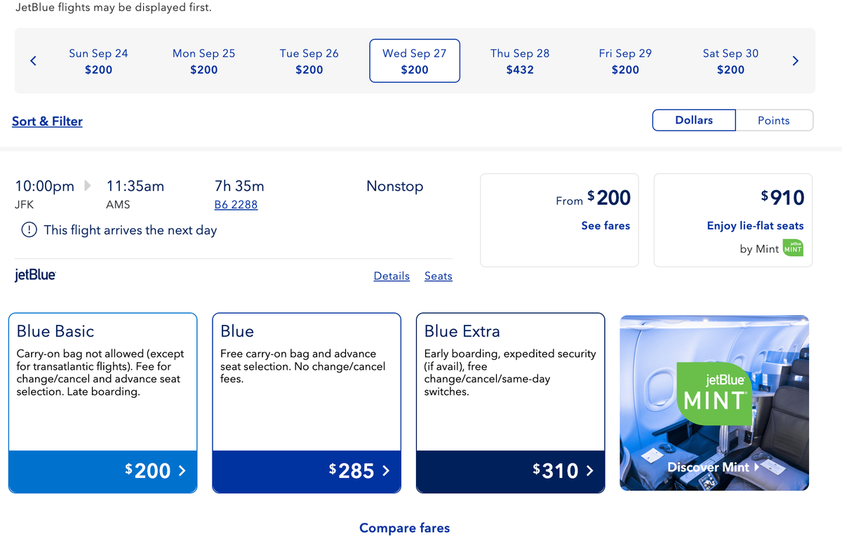 New JetBlue route: Fly to Amsterdam from NYC from $475 round-trip - The ...