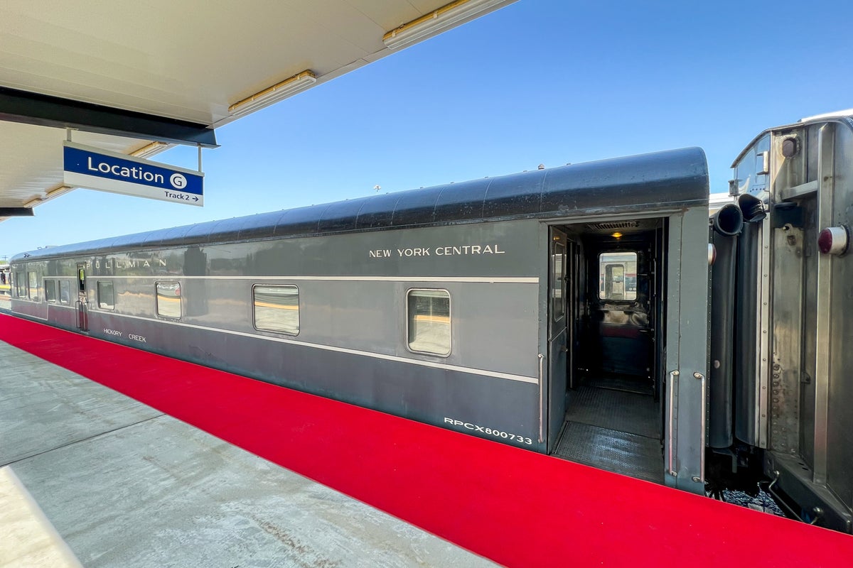 Traveling back in time on a vintage train - The Points Guy