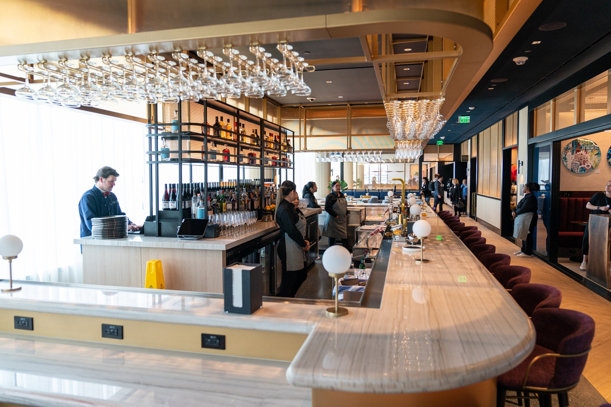 Chase's splashy Sapphire Lounge is opening in Boston — here's a first ...