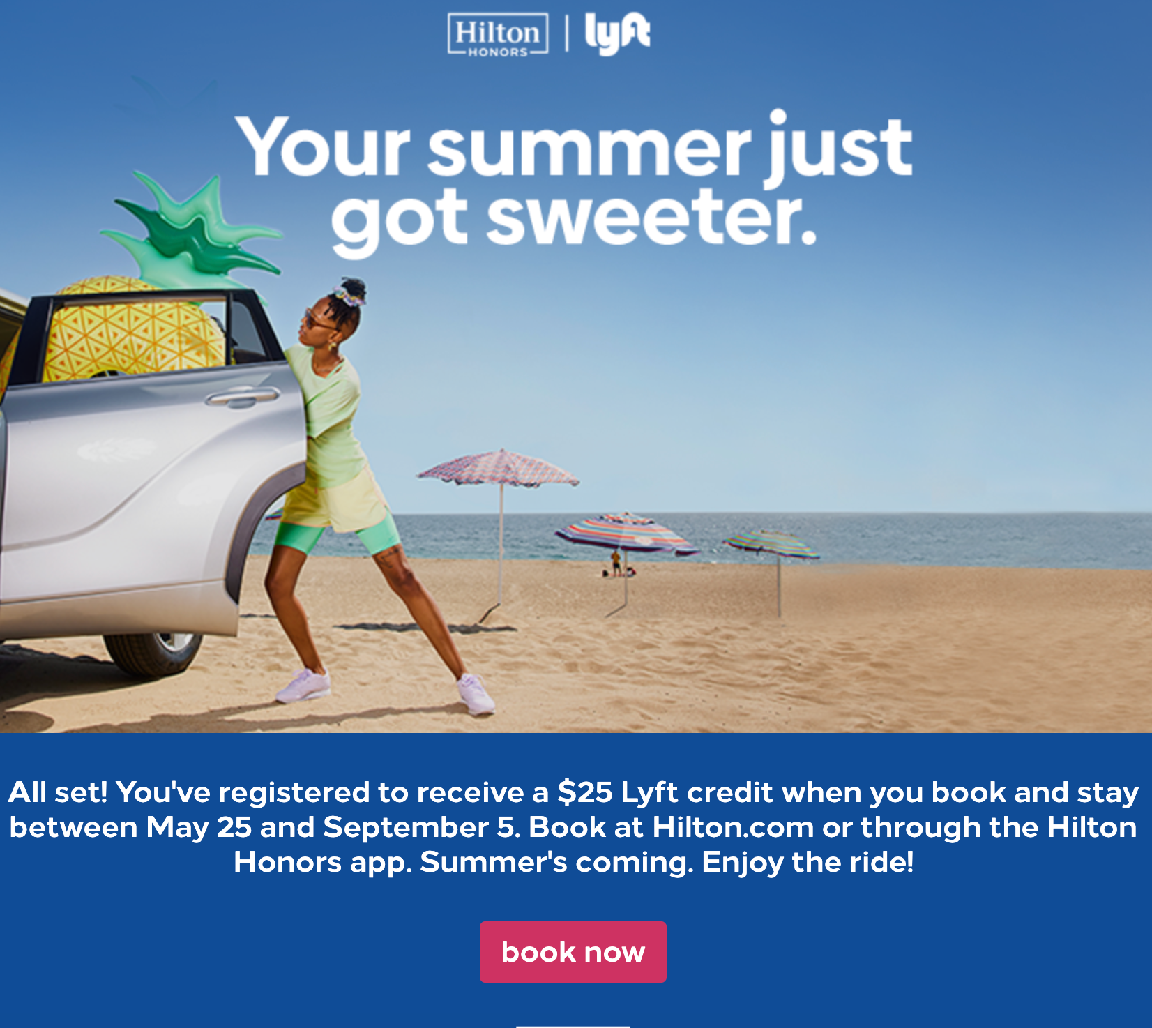 Earn a $25 Lyft credit with Hilton Honors this summer - The Points Guy
