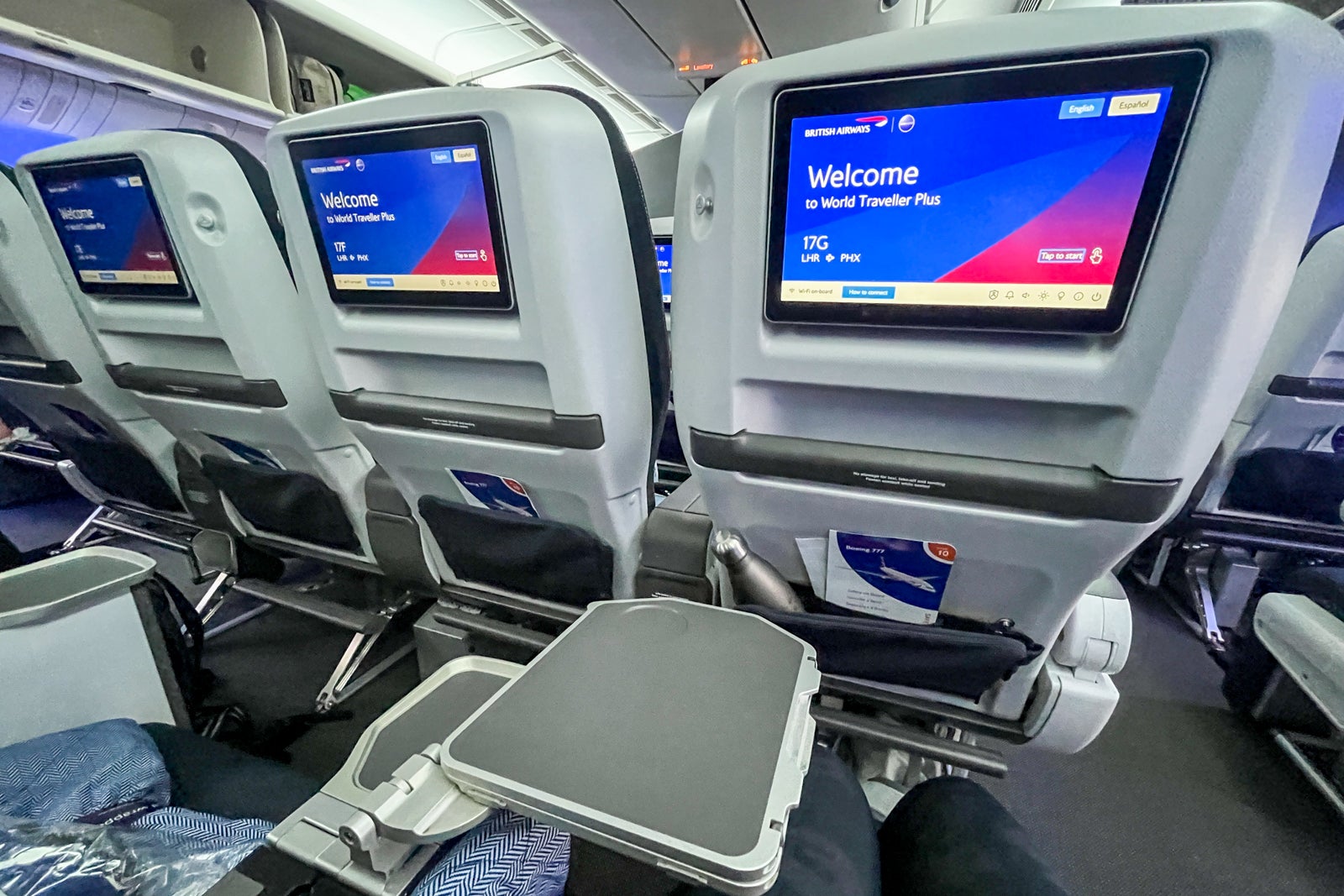 Is British Airways premium economy worth it on the Boeing 777-300ER ...