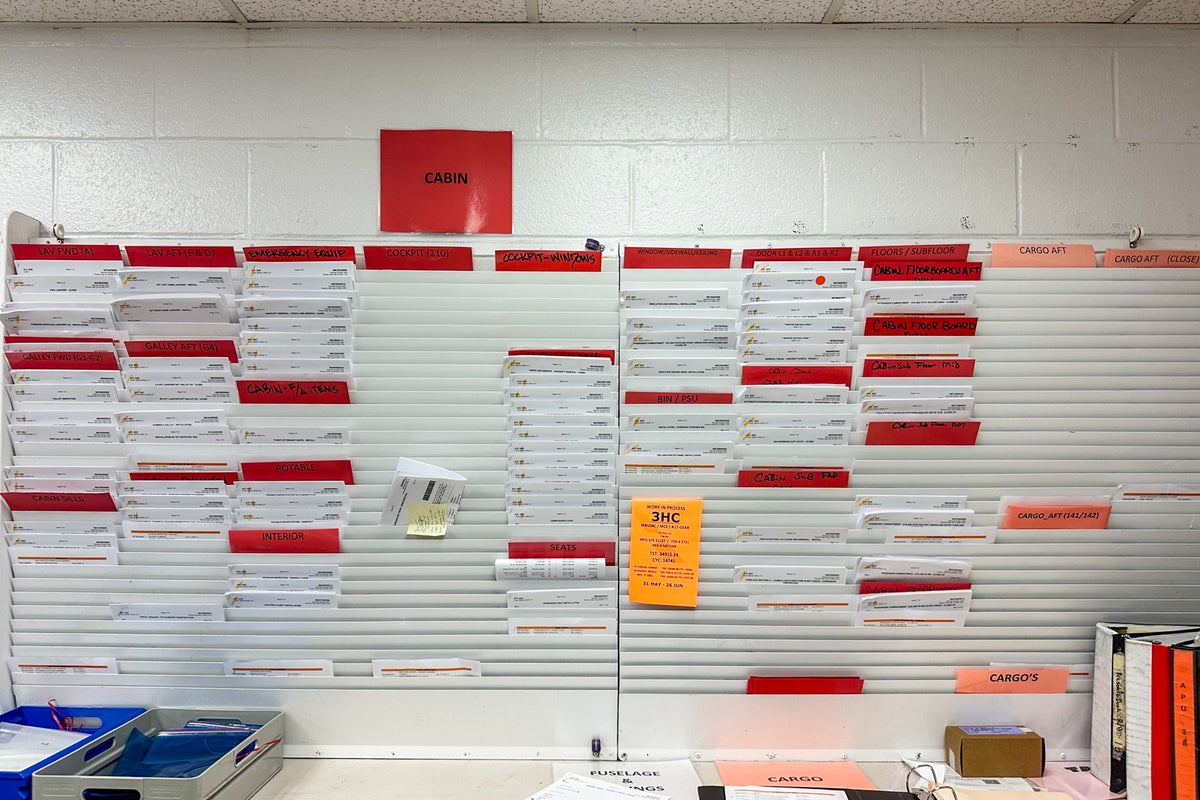 Inside the dizzying process of commercial aircraft maintenance - The ...