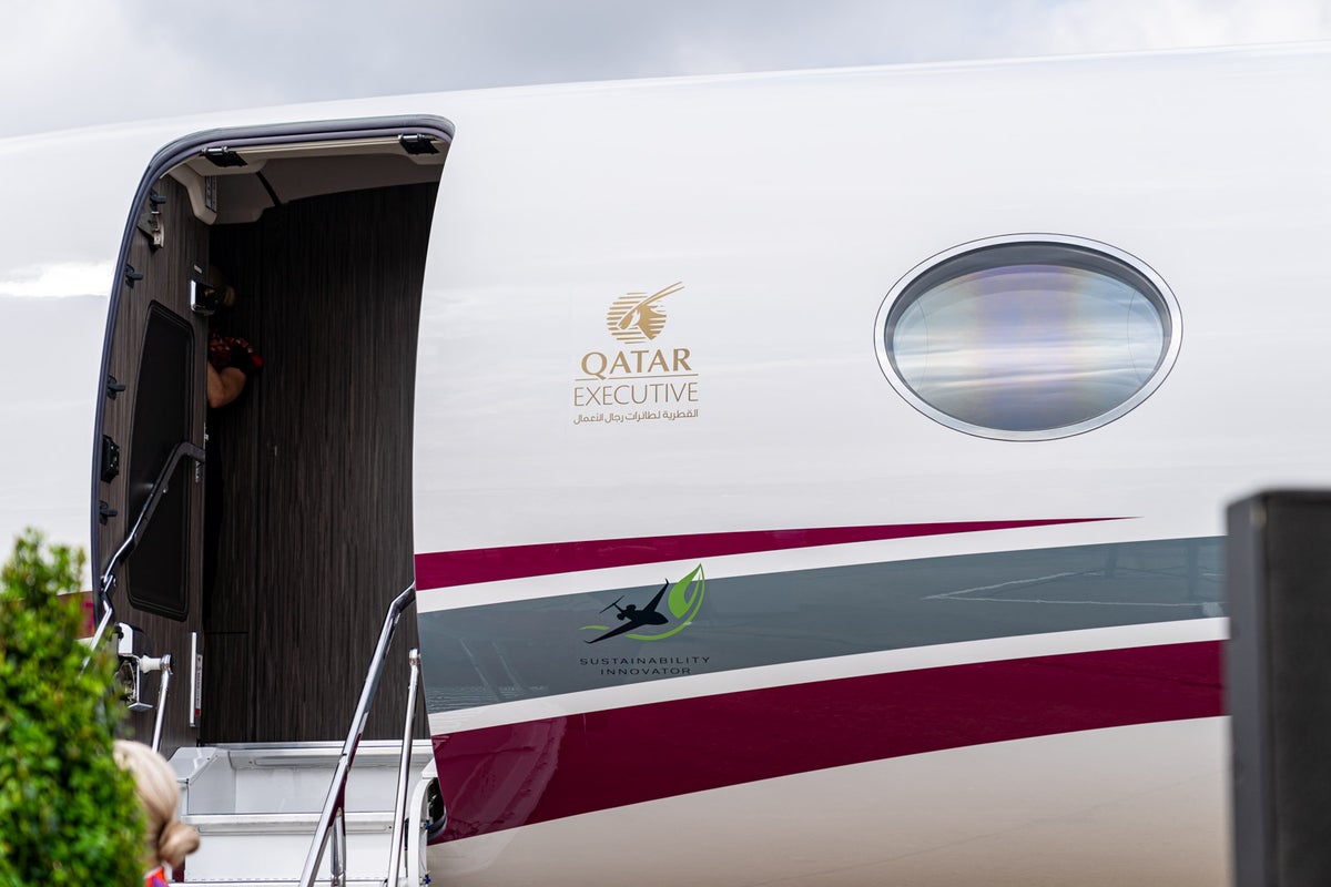 Inside Qatar Airways' Gulfstream G700 and Airbus A319 private jets ...