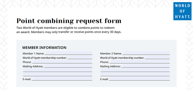 When and how to transfer World of Hyatt points to other members - The ...