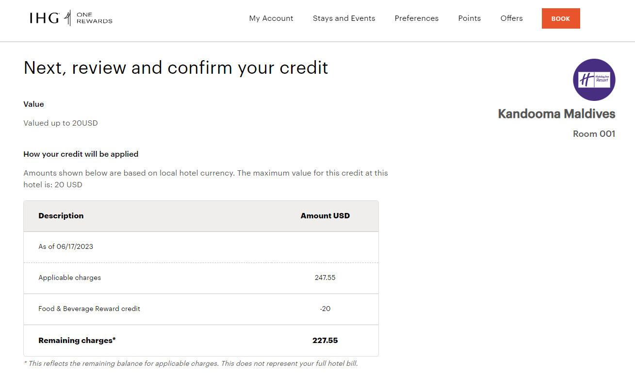 IHG food and beverage rewards: How to earn and redeem - The Points Guy