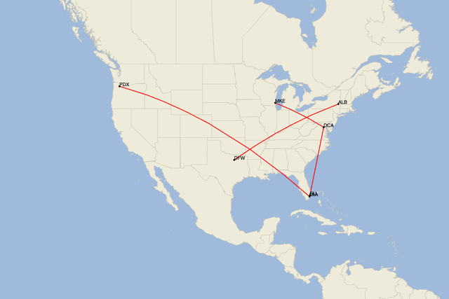 American Airlines adds 4 new routes, starts a turf war in Miami - The ...