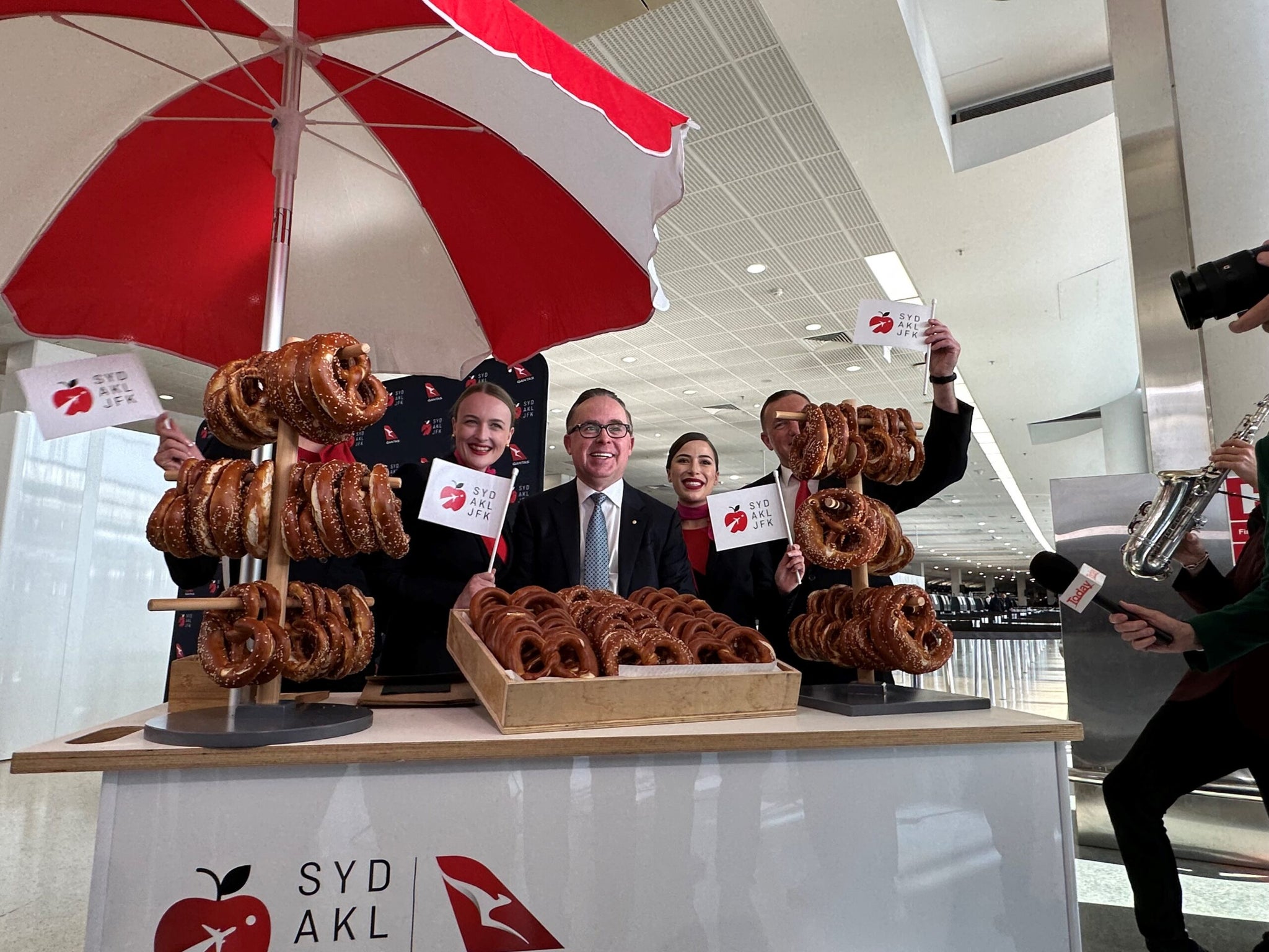 Qantas makes splashy return to New York City - The Points Guy