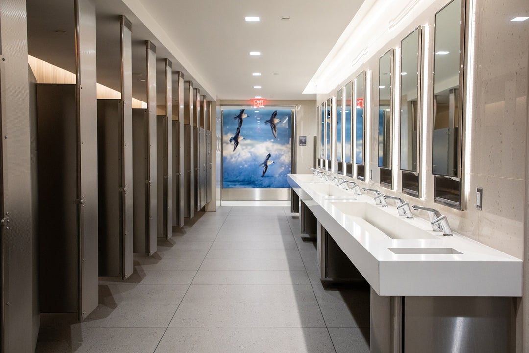 An airport restroom heads the list of finalists for America’s Best ...