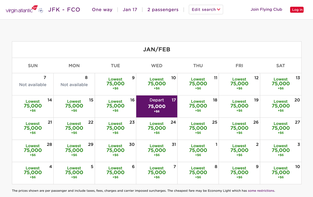 Redeem Virgin Atlantic points for ITA Airways flights - The Points Guy