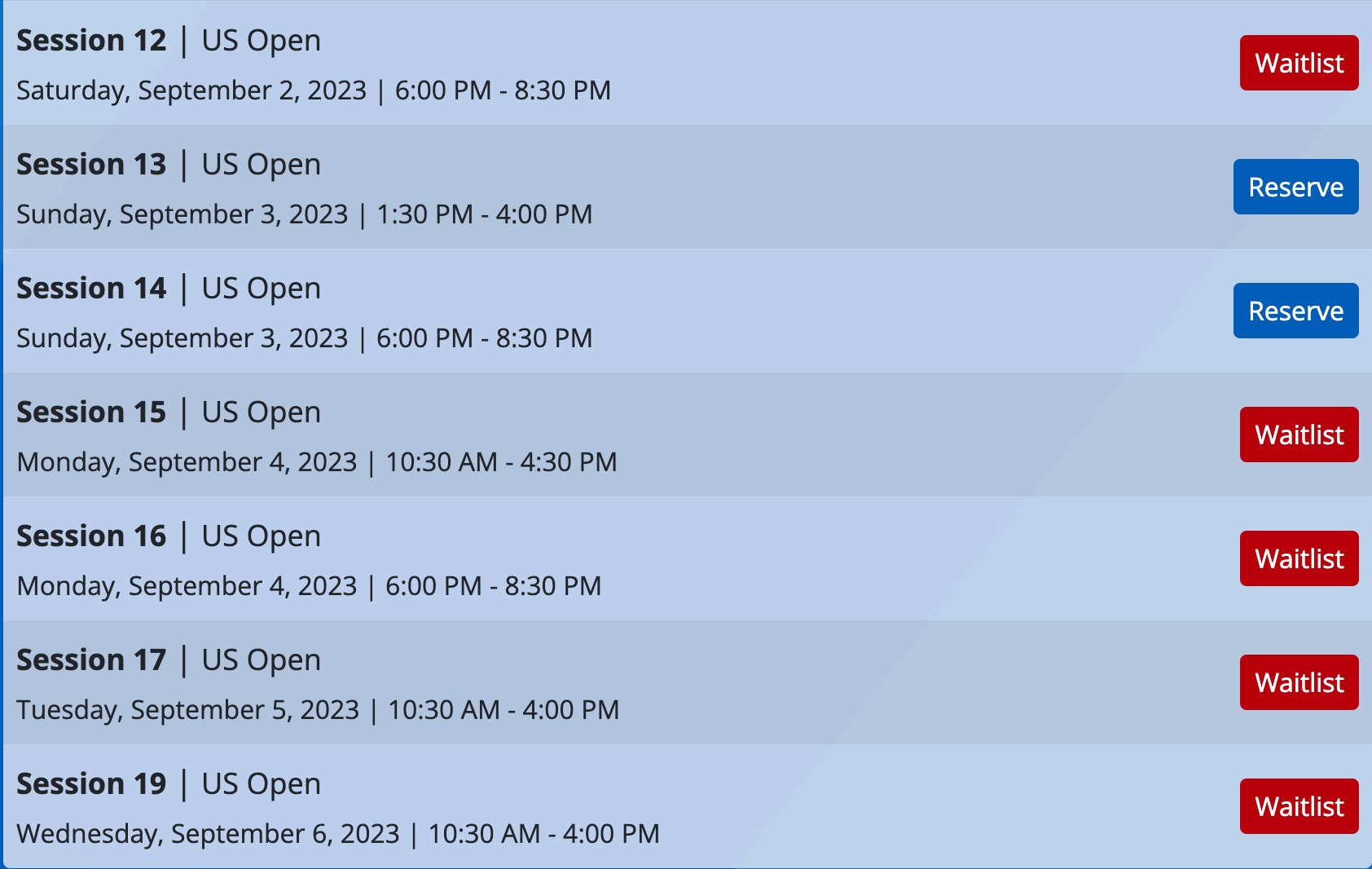 Chase quietly opened reservations for its lounge at the US Open, but ...