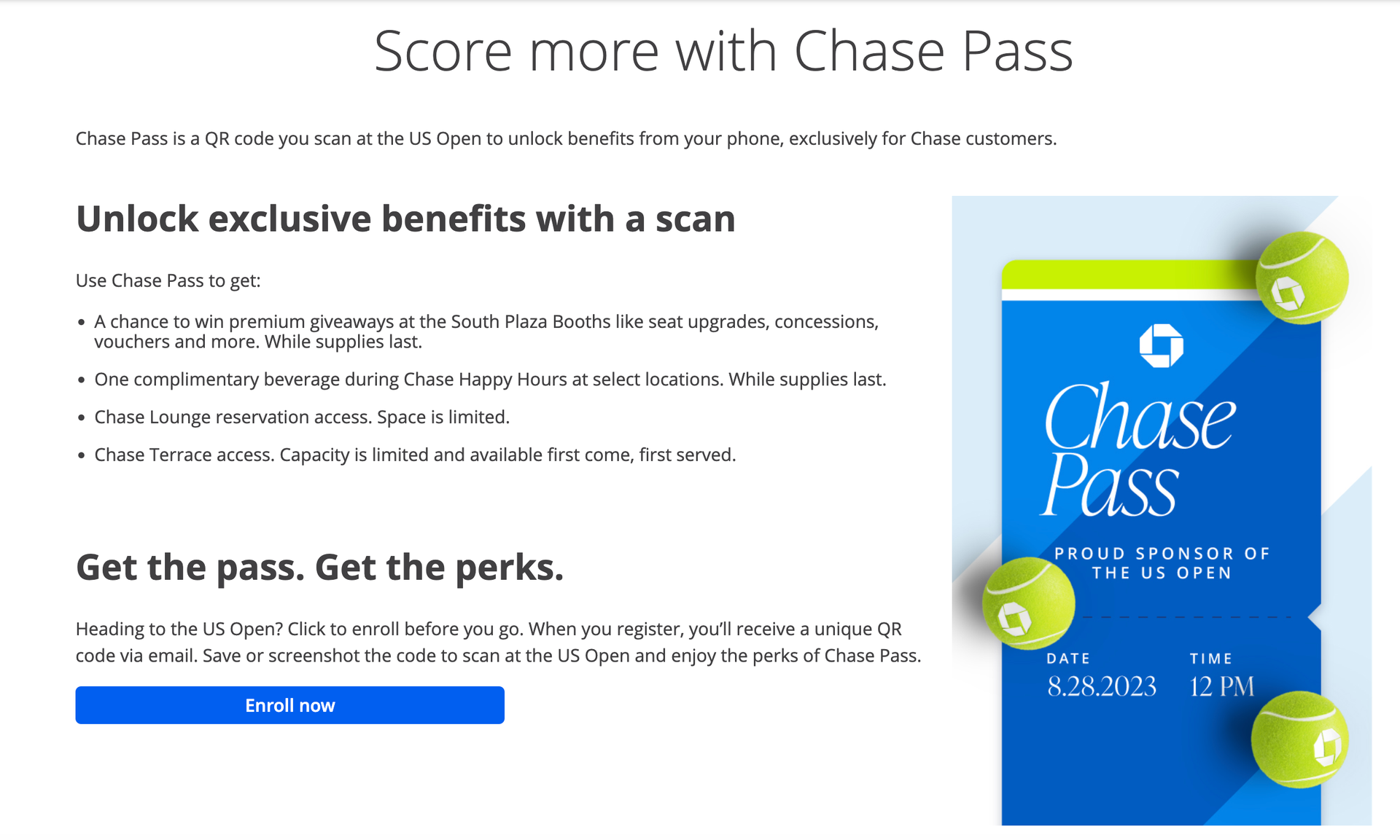 Chase quietly opened reservations for its lounge at the US Open, but there's already a waitlist ...