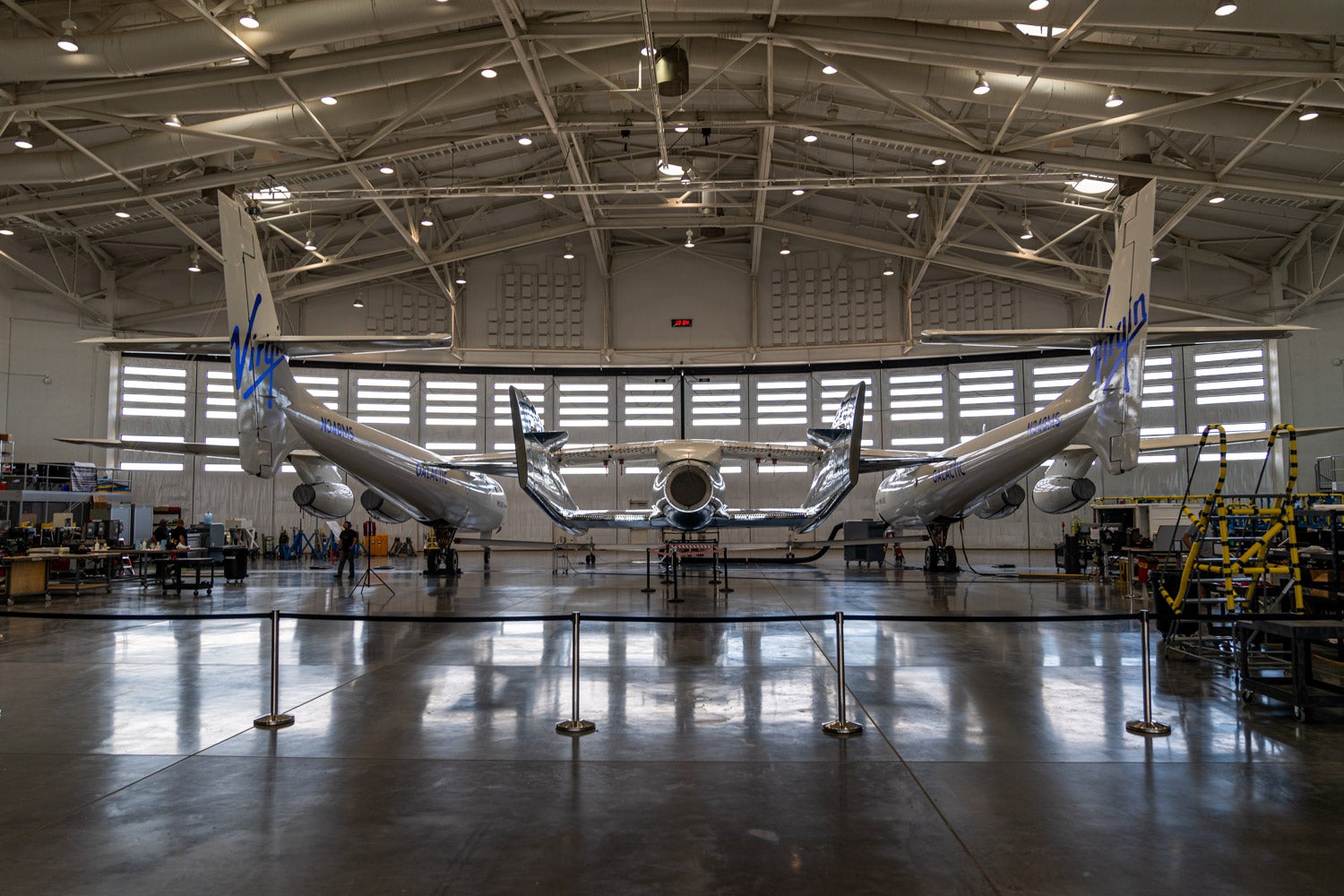 What it's like to watch a space launch from Virgin Galactic's spaceport ...