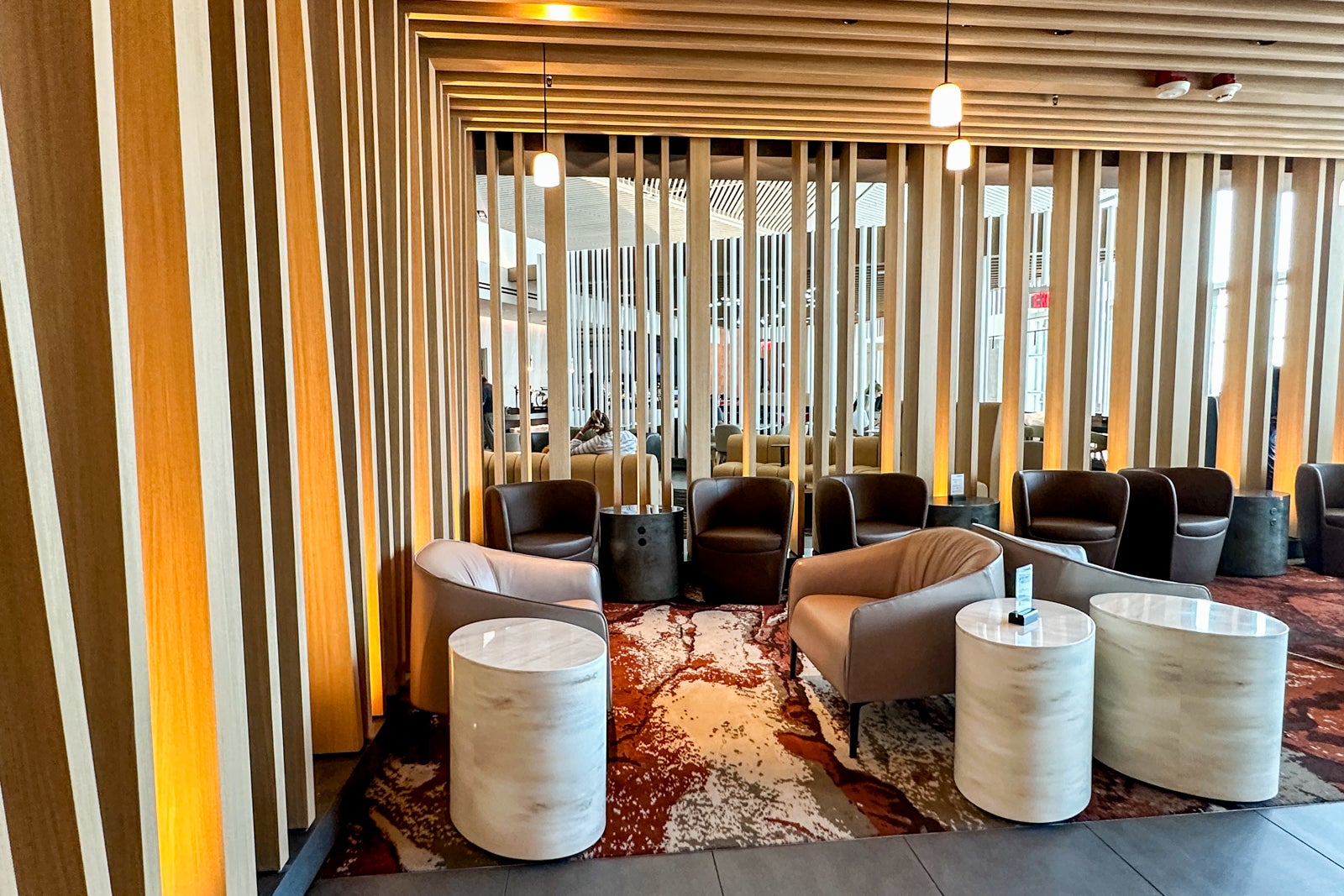 Inside American’s chic new Newark Admirals Club - The Points Guy