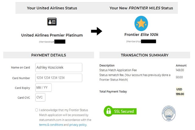 Frontier status match 2023: Why it was worth it for me - The Points Guy