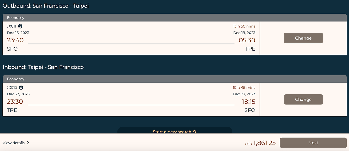 Starlux adds new San Francisco route to Taipei - The Points Guy