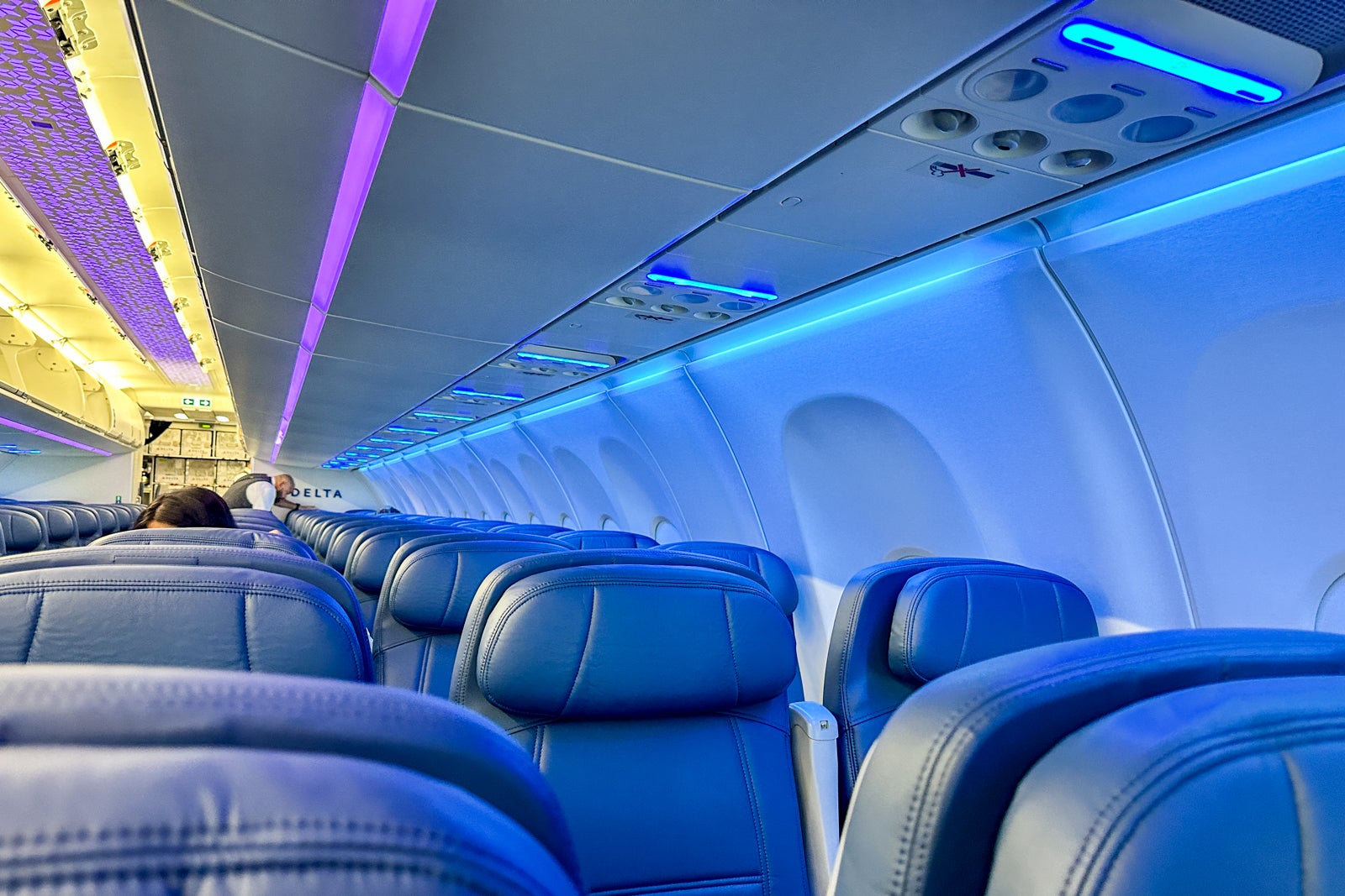 A review of Delta Air Lines economy on the Airbus A321neo from New York ...