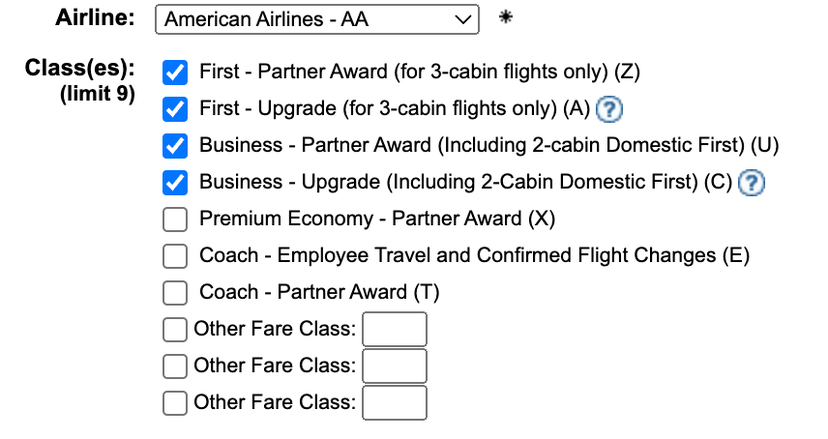 ExpertFlyer guide: How to search award flights and set alerts - The ...