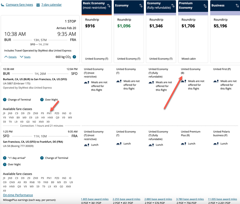 How United's fare classes determine your shot at an upgrade - The ...