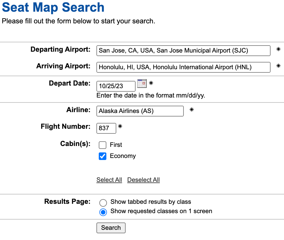 Use ExpertFlyer seat alerts to get a better seat when flying - The ...
