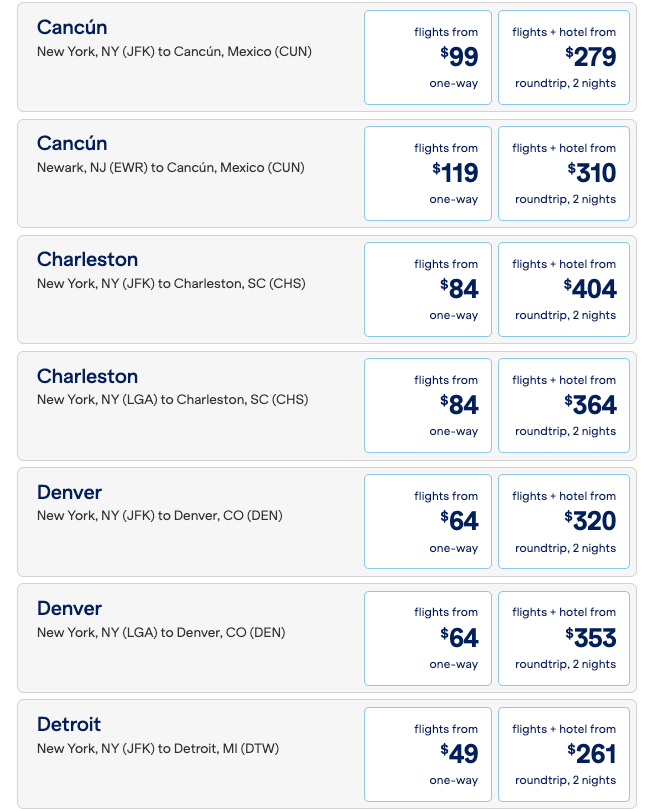 3-day JetBlue sale: One-way flights starting at $39 - The Points Guy